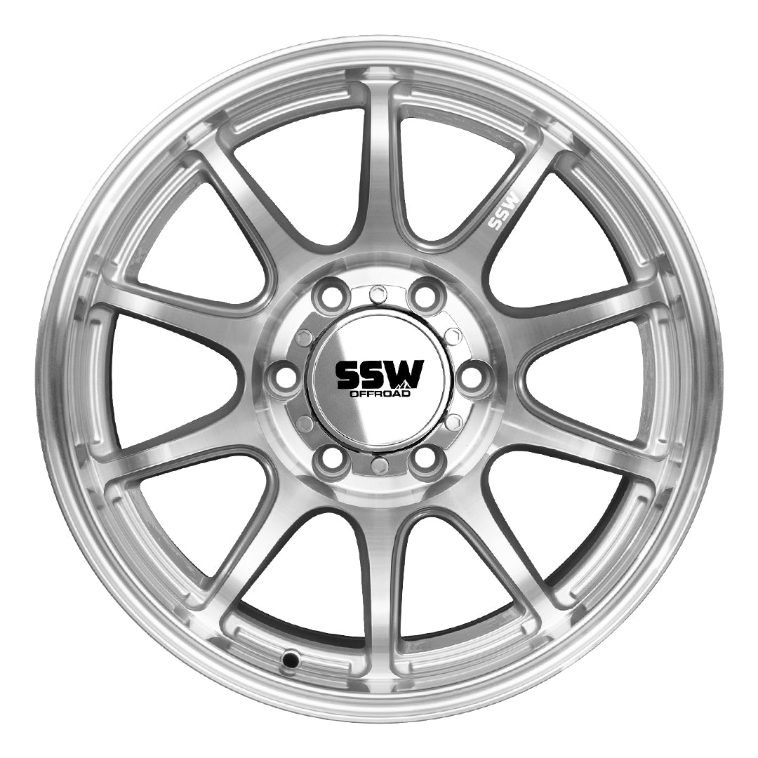 SSW Off-Road Wheels APEX / MACHINED SILVER — Overland Depot