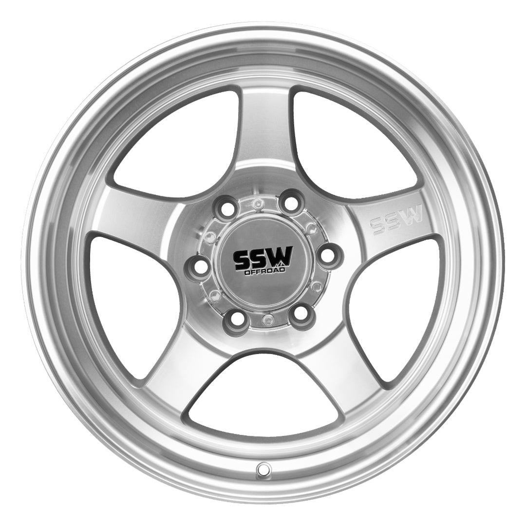 SSW Off-Road Wheels STRYKER / MACHINED SILVER — Overland Depot