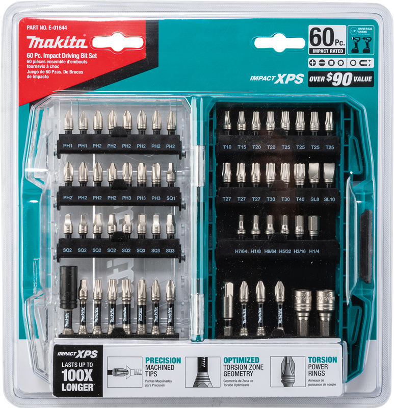 Makita Impact 60 PC. Bit Set — Overland Depot