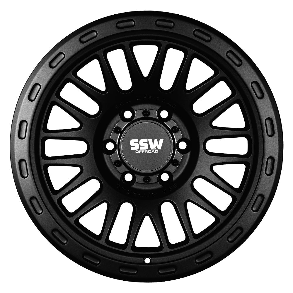 SSW Off-Road Wheels GRIFFON / MATTE BLACK — Overland Depot