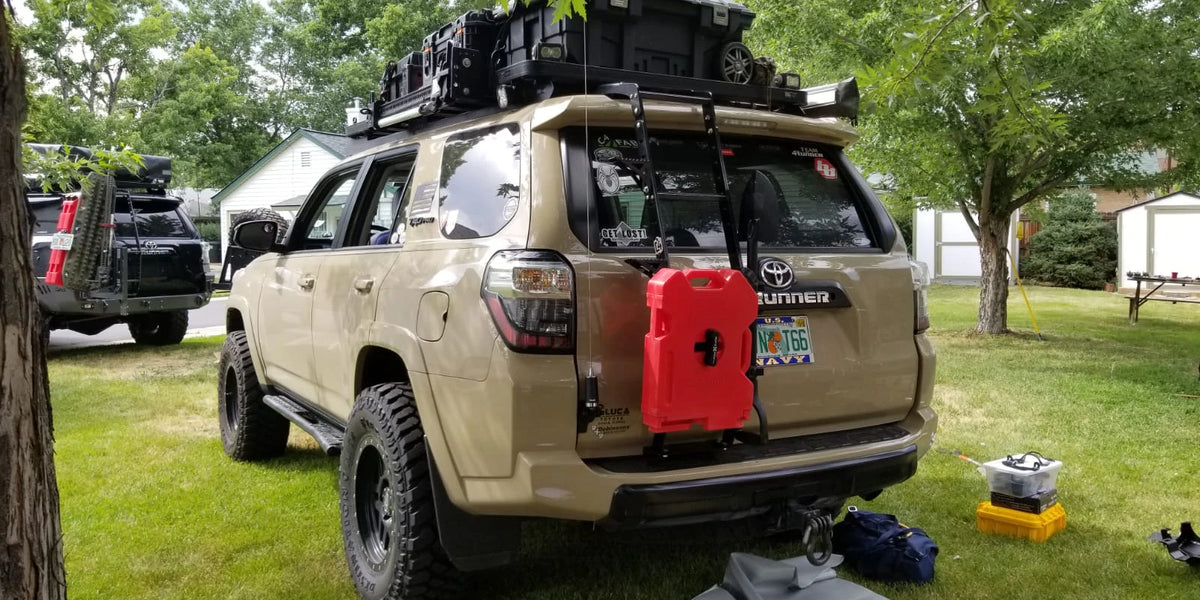 C4 Summit Hatch Ladder Rotopax Mount Bracket — Overland Depot