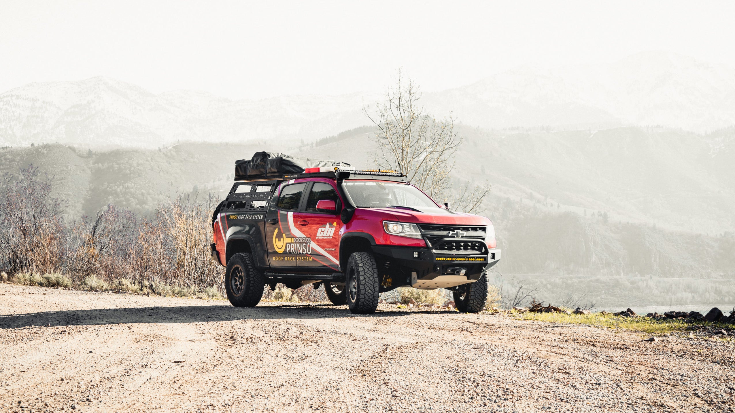 CBI Sheet Metal Style Bed Rack - Short Bed Cab Height For Colorado (20 ...